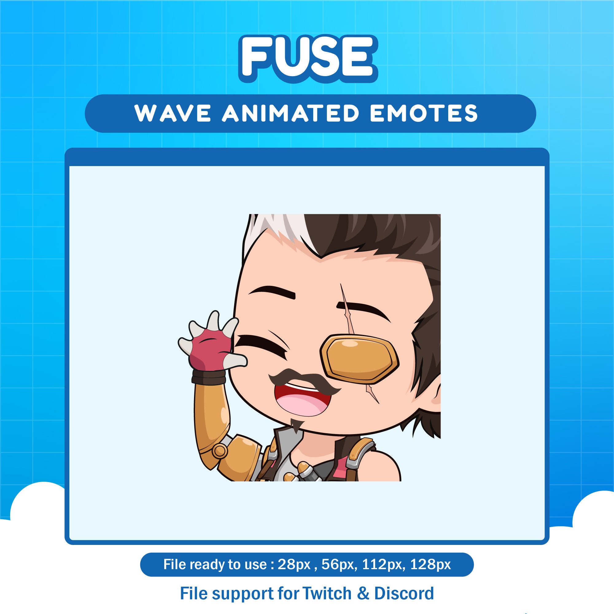 Fuse Apex Legends Wave Emote for Twitch | Apex Animated Emotes - Etsy