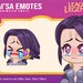 Kai'sa League of Legends Cry Emote for Twitch League of Legends ...