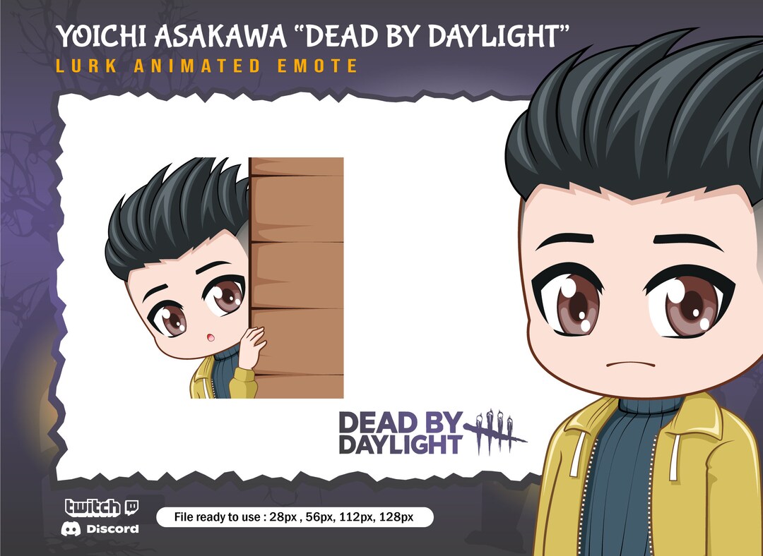 Yoichi Asakawa Dead by Daylight Lurk Emote / DBD Twitch Emote - Etsy