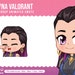 Reyna Valorant Nose Boop Animated Emote for Twitch Twitch - Etsy