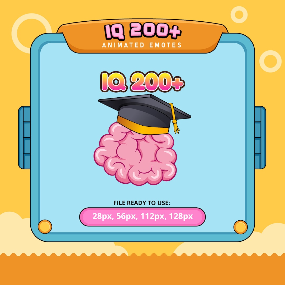 IQ 200+ Animated Emotes | Twitch Emotes | Kick Emotes | Emoji Discord ...