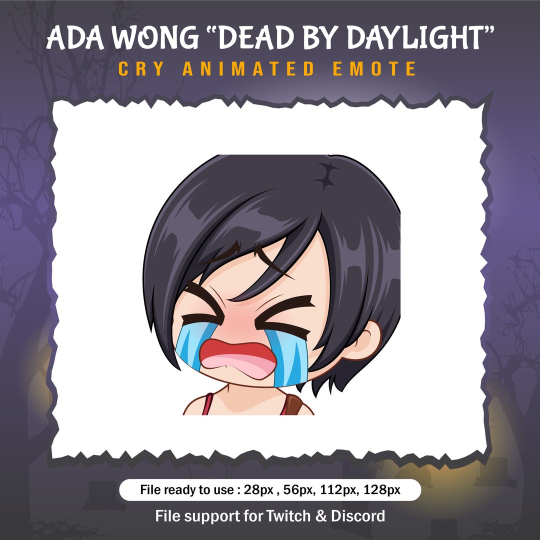 Ada Wong Dead by Daylight Cry Emote / DBD Twitch Emote - Etsy