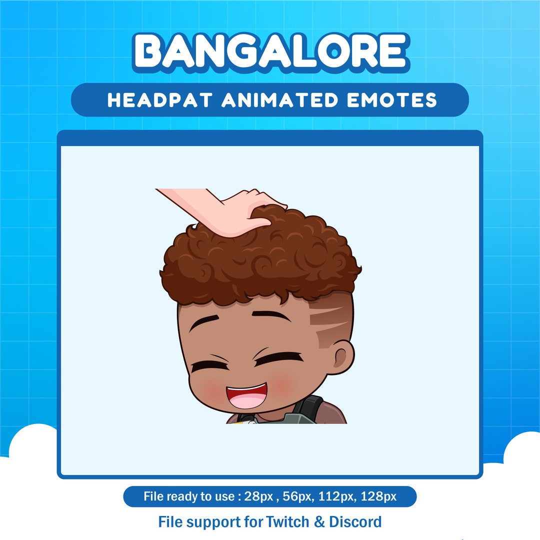 Bangalore Headpat Animated Emote for Twitch (digital Download) - Etsy