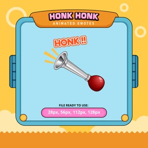 Honk Honk Animated Emotes | Twitch Emotes | Kick Emotes | Emoji Discord ...