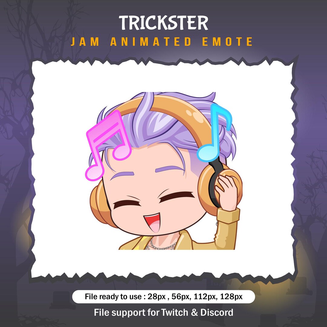 Trickster Dead by Daylight Jam Emotes / DBD Twitch Emote - Etsy