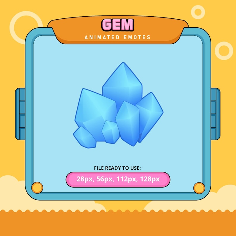 Gem Animated Emotes | Twitch Emotes | Kick Emotes | Emoji Discord - Etsy