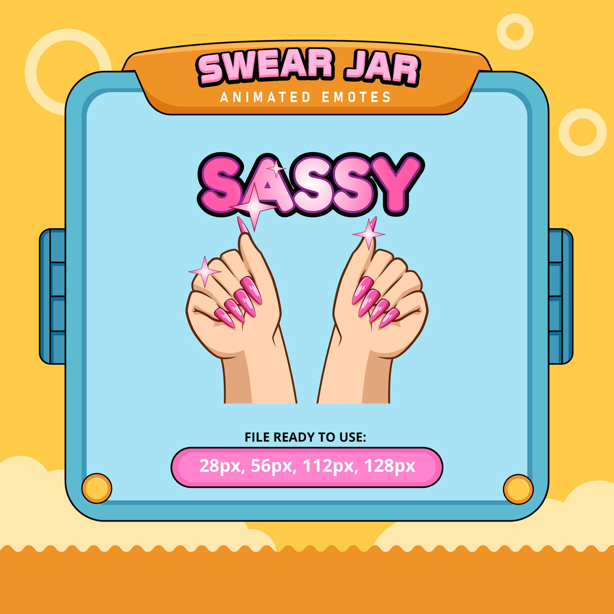 Sassy Animated Emotes | Twitch Emotes | Kick Emotes | Emoji Discord - Etsy