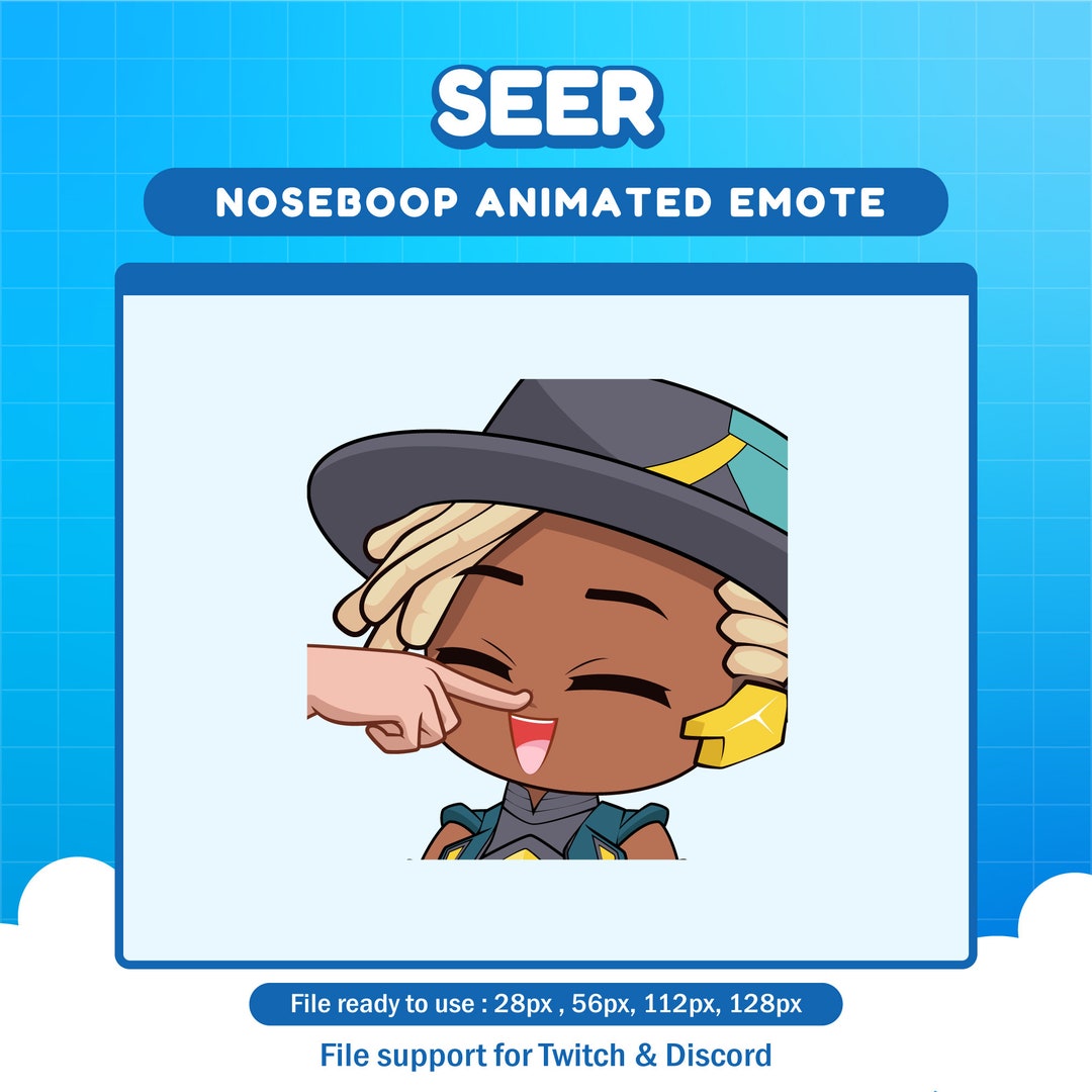Seer Apex Legends Nose Boop Emote for Twitch | Apex Animated Emotes - Etsy