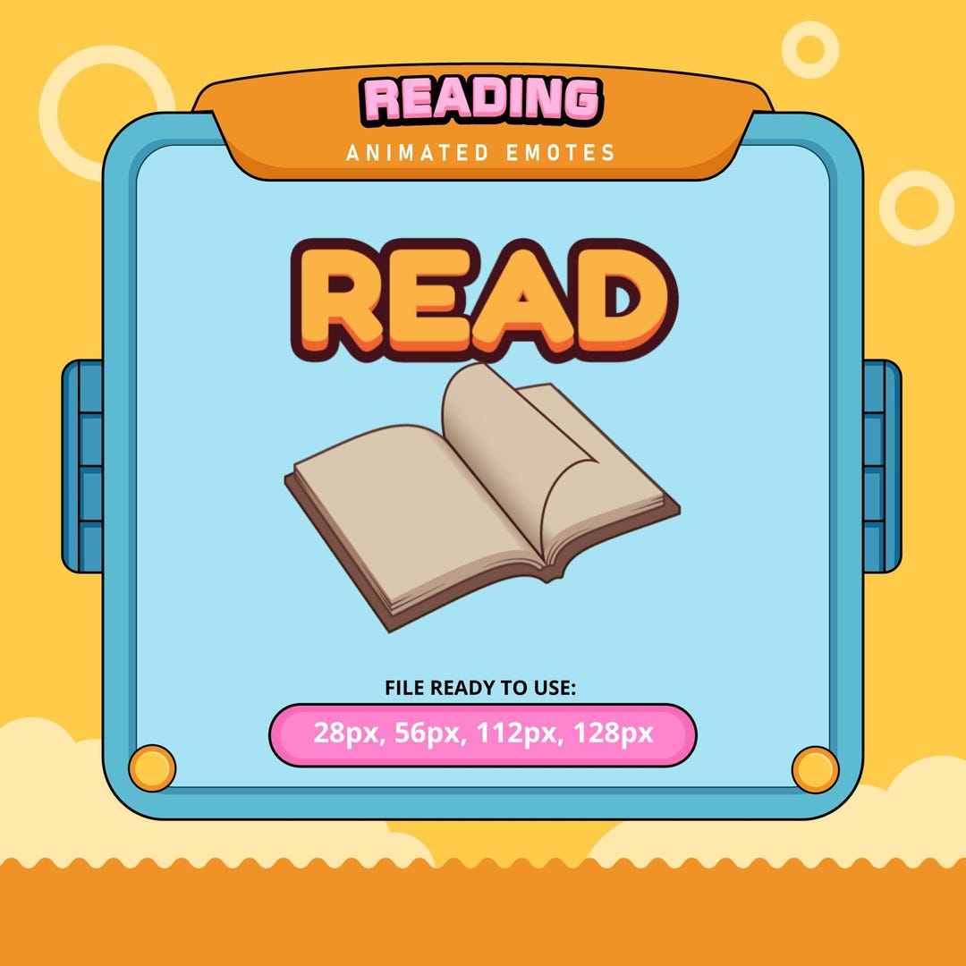 Reading Animated Emotes | Twitch Emotes | Kick Emotes | Emoji Discord ...