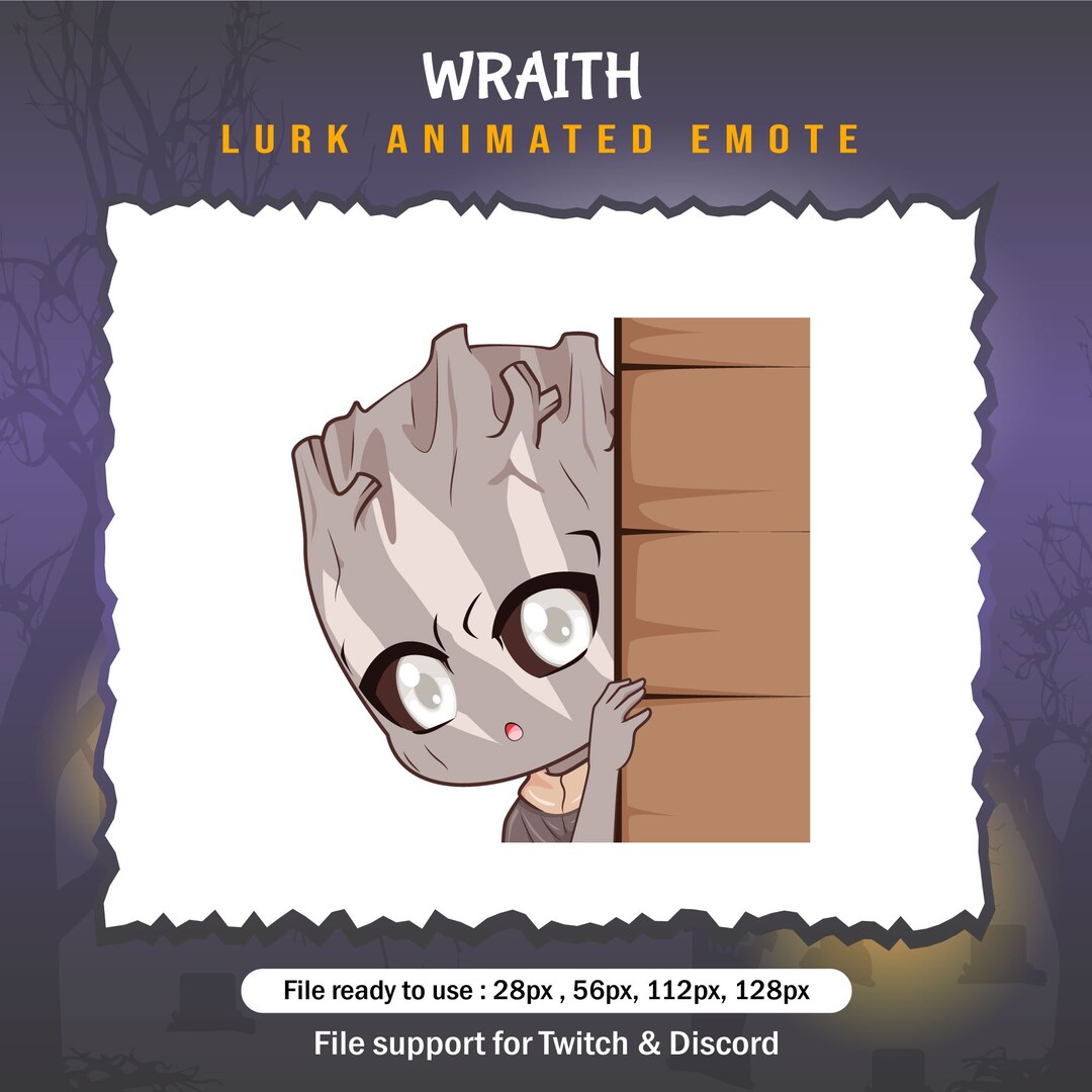 Wraith Dead by Daylight Lurk Emote / DBD Twitch Emote - Etsy