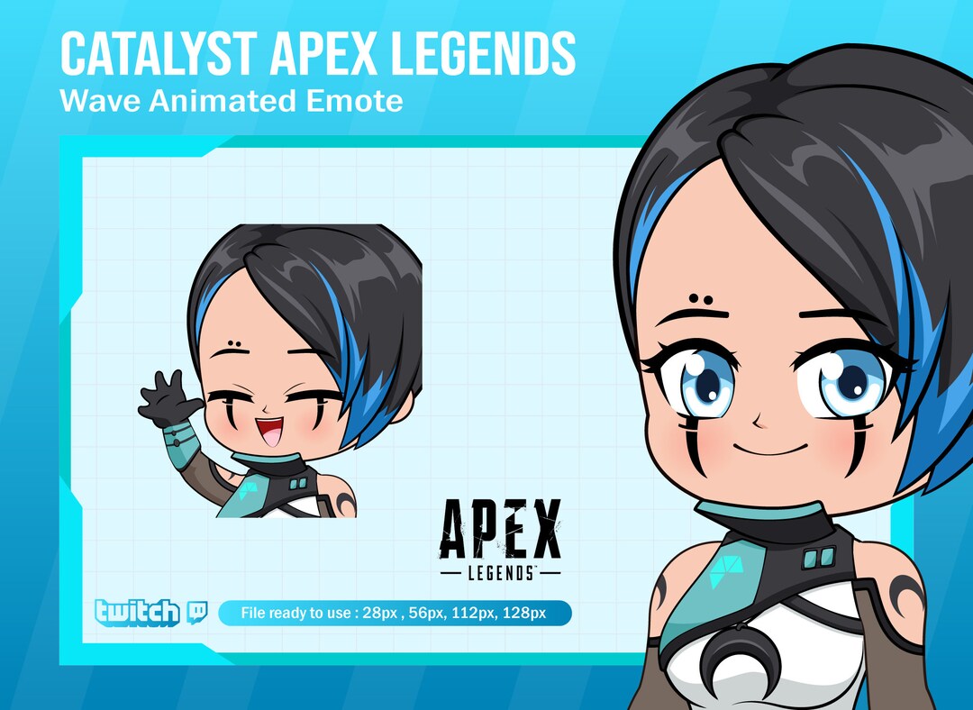 Catalyst Apex Legends Wave Emote for Twitch Apex Animated - Etsy