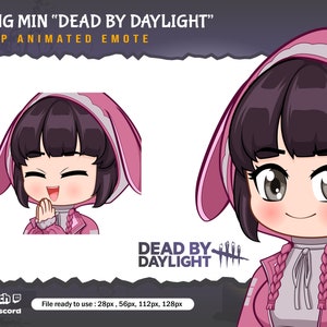 Feng Min Dead by Daylight Clap Emote / DBD Twitch Emote - Etsy