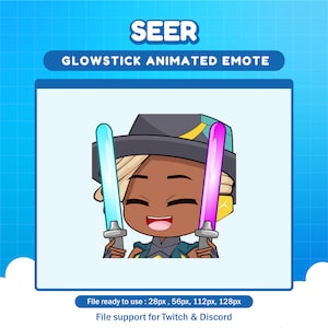 Seer Apex Legends Glow Stick Emote for Twitch | Apex Animated Emotes - Etsy