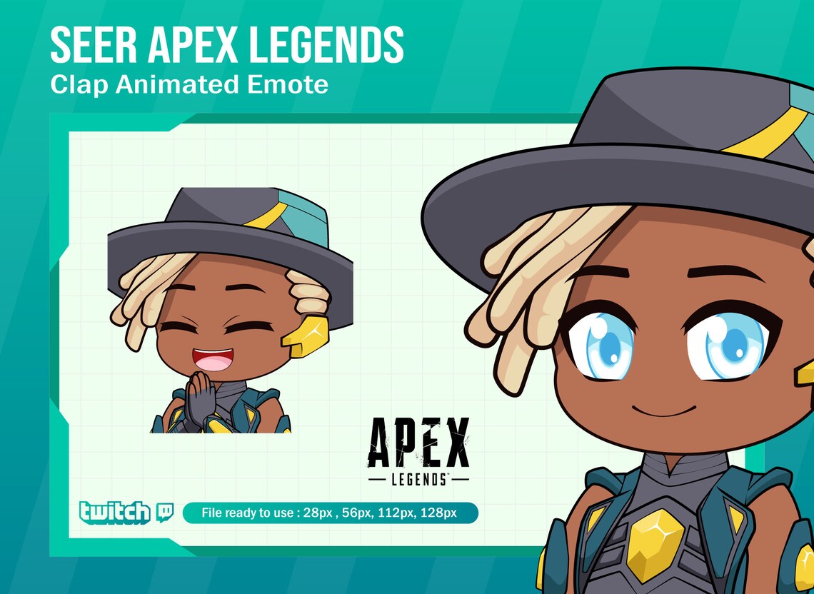 Seer Apex Legends Clap Animated Emote for Twitch Twitch Animated Emote ...