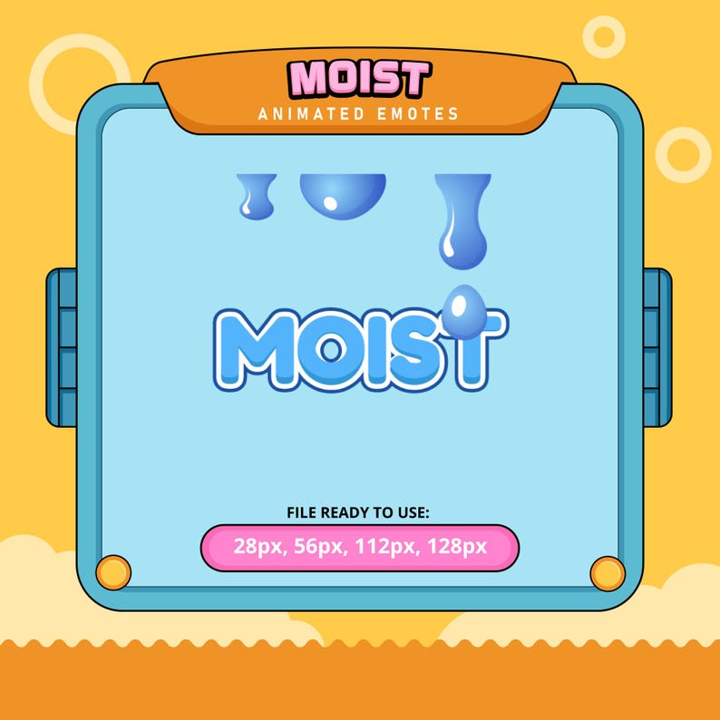 Moist Animated Emotes | Twitch Emotes | Kick Emotes | Emoji Discord - Etsy