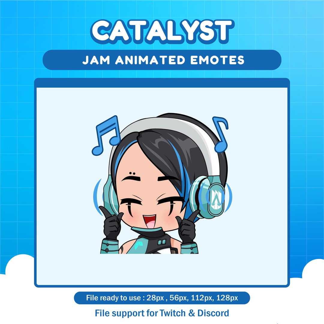 Catalyst Apex Legends Jam Emote for Twitch | Twitch Animated Emote - Etsy