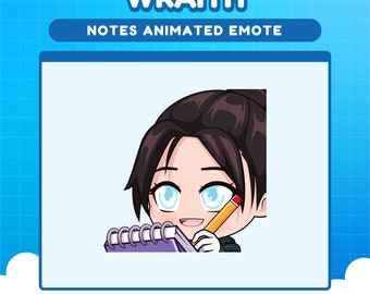 Animated Apex Legends Emotes, Wraith Heirloom Emote, Animated Emotes ...