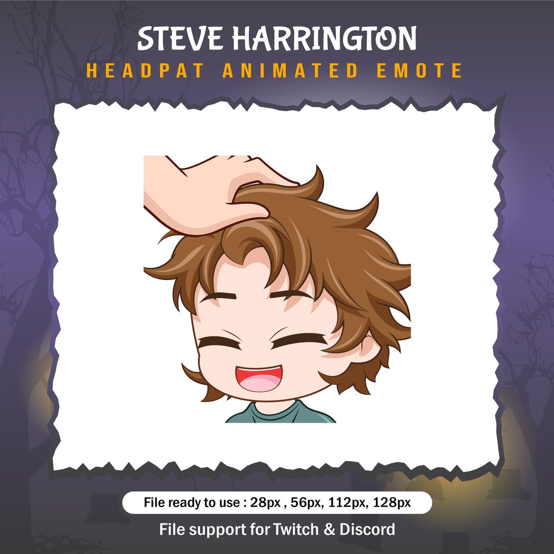 Steve Harrington Dead by Daylight Headpat Emote / DBD Twitch Emote - Etsy