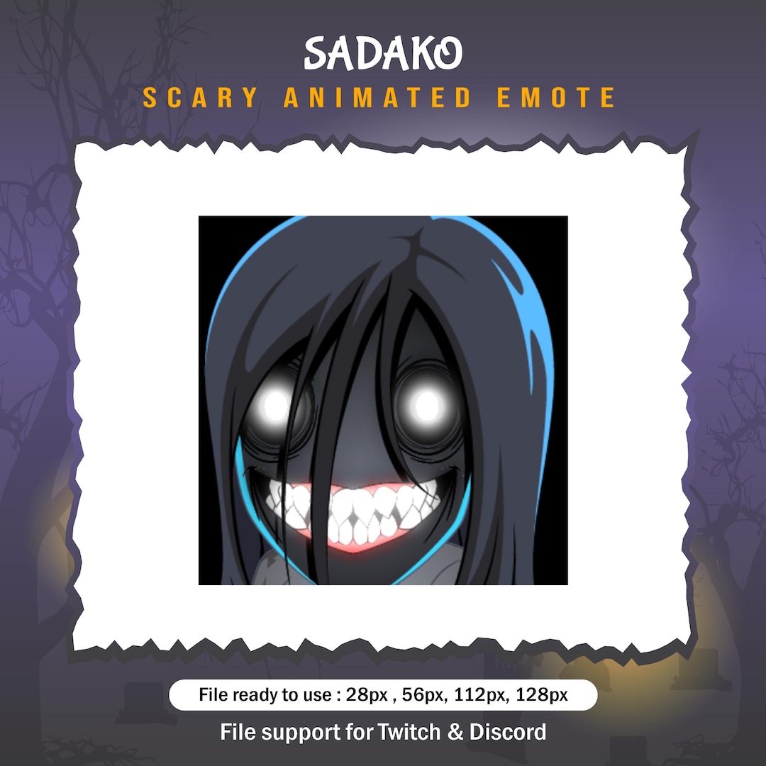 Sadako Dead by Daylight Scary Emotes / DBD Twitch Emote - Etsy