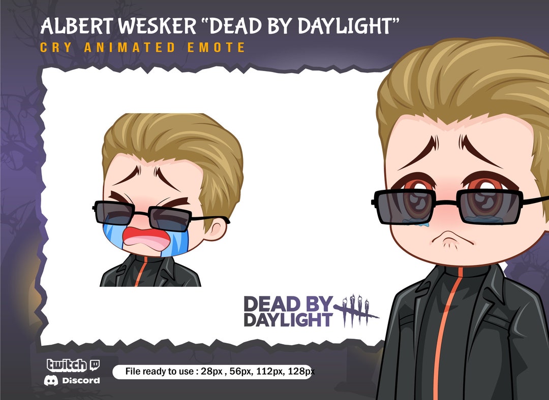 Albert Wesker Dead by Daylight Cry Emotes / DBD Twitch Emote - Etsy