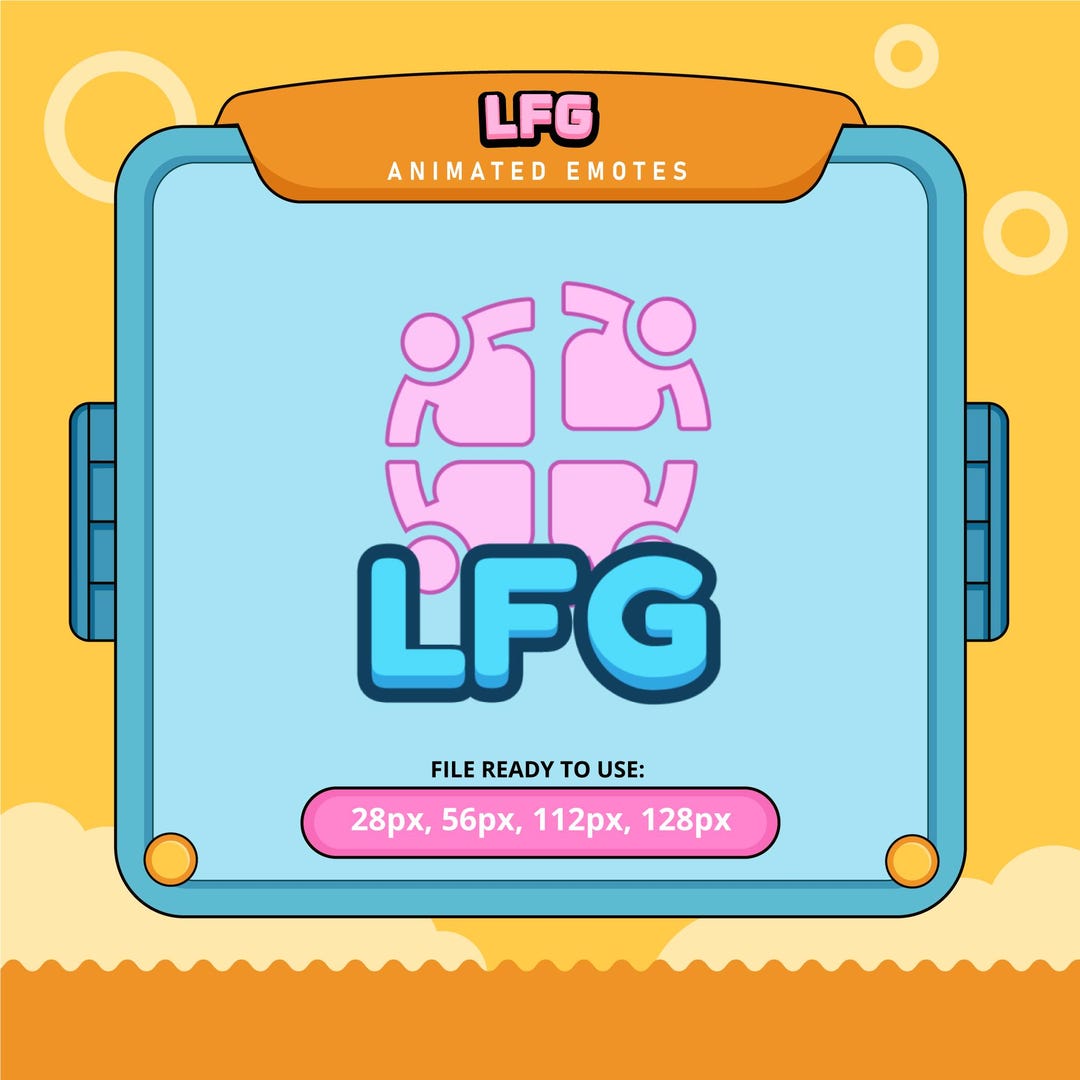 LFG Animated Emotes | Twitch Emotes | Kick Emotes | Emoji Discord - Etsy