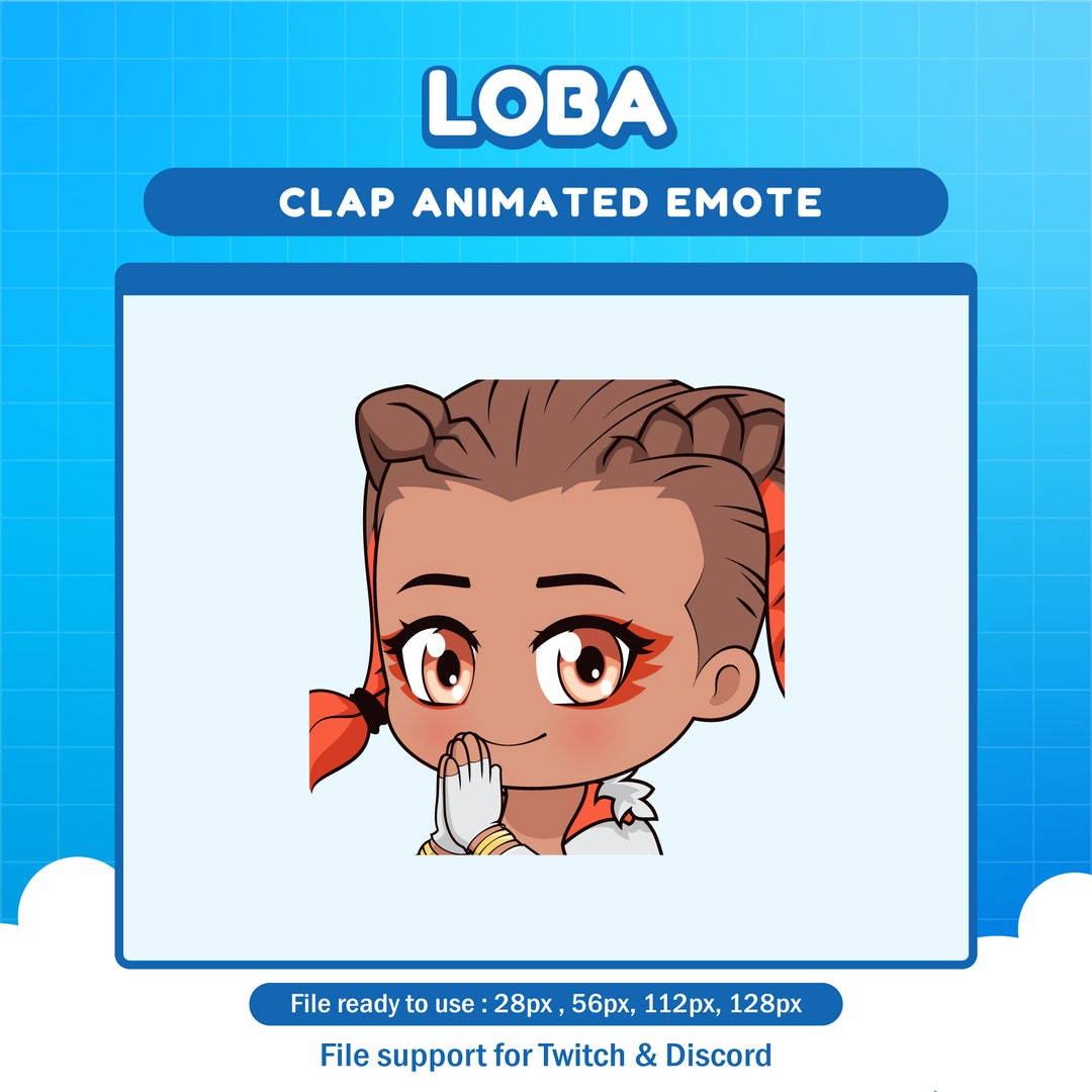 Loba Apex Legends Clap Animated Emote for Twitch | Twitch Animated ...