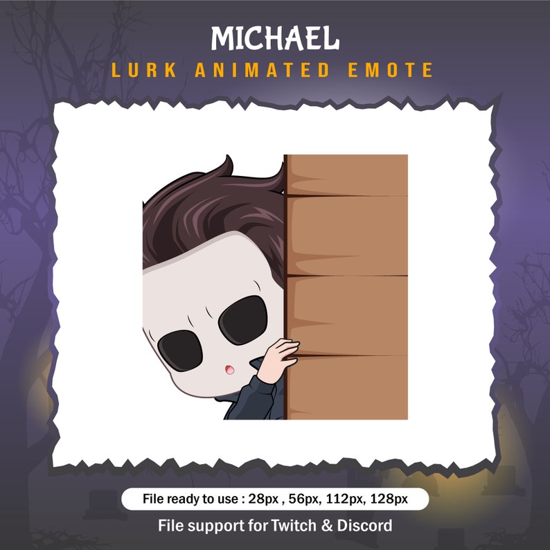 Michael Myers Dead by Daylight Lurk Emote / DBD Twitch Emote - Etsy