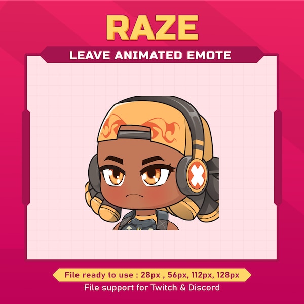 Leave Animated Emote - Etsy