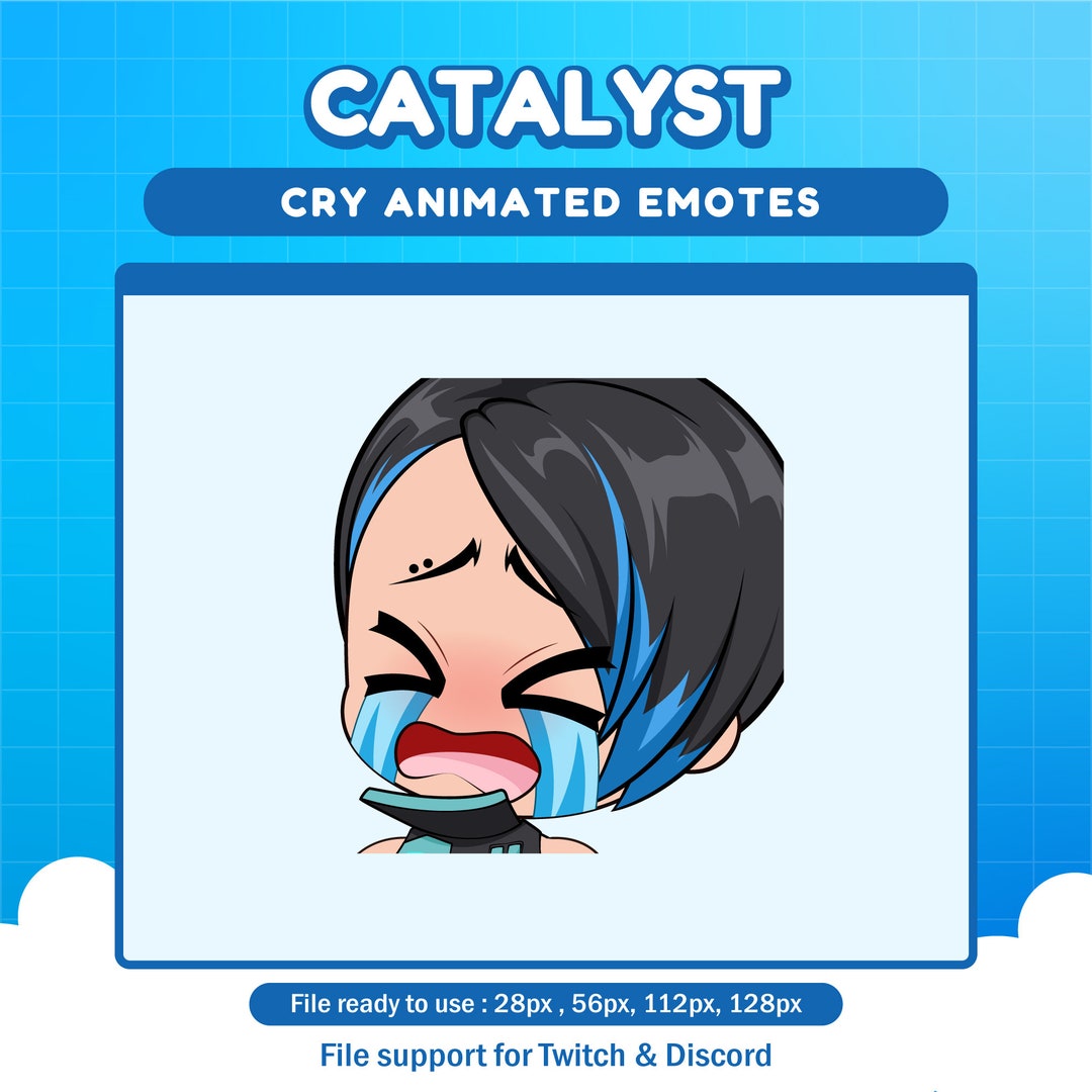 Catalyst Apex Legends Cry Emote for Twitch | Apex Animated Emotes - Etsy