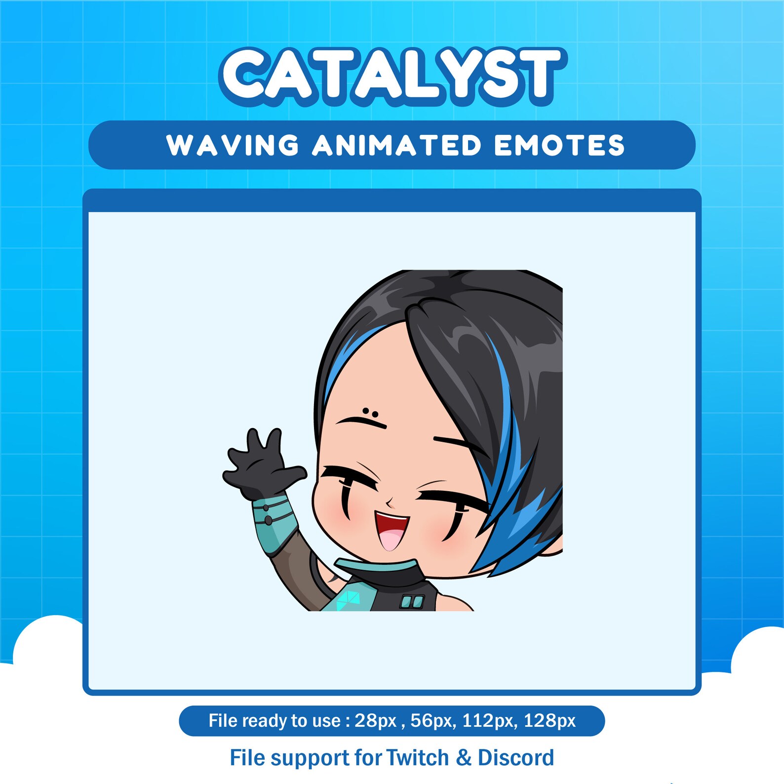 Catalyst Apex Legends Wave Emote for Twitch | Apex Animated Emotes - Etsy