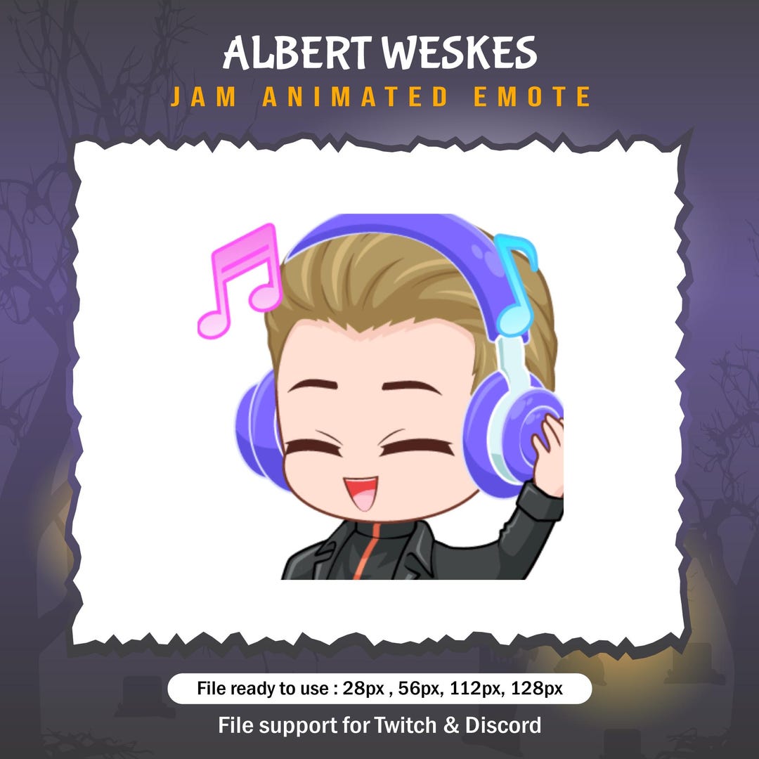 Albert Wesker Dead by Daylight Jam Emotes / DBD Twitch Emote - Etsy