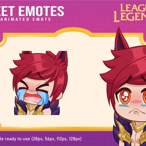 Sett League of Legends Cry Emote for Twitch League of Legends Animated ...