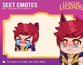 Rakan League of Legends Angry Emote for Twitch | League of Legends ...