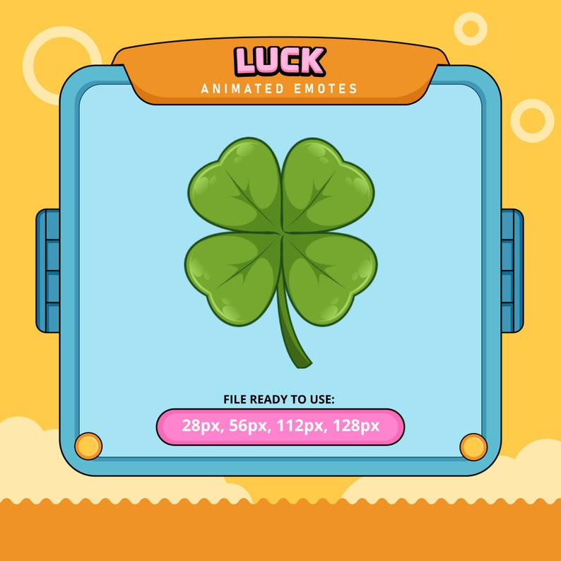 Luck Animated Emotes | Twitch Emotes | Kick Emotes | Emoji Discord - Etsy
