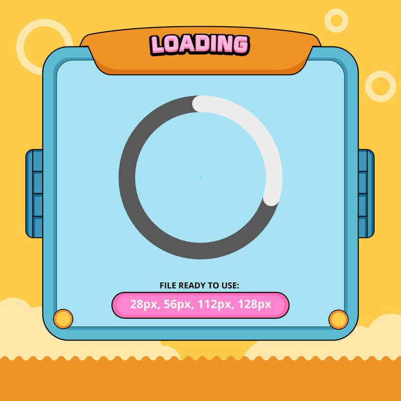 Animated Loading Emote for Twitch, Kick, Discord (digital Download) - Etsy