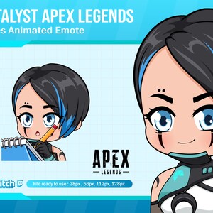Catalyst Apex Legends Notes Emote for Twitch Apex Animated - Etsy