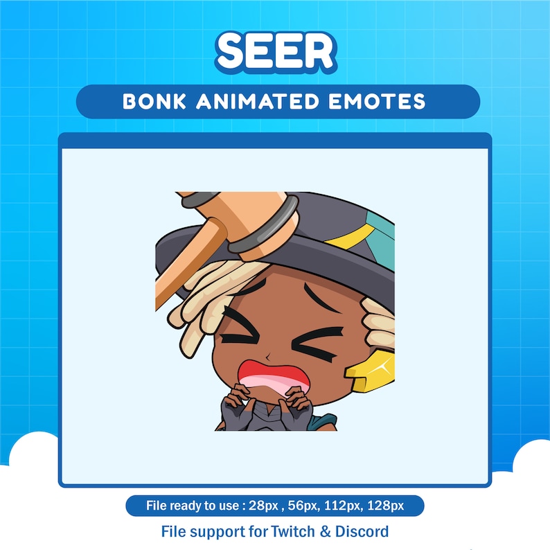 Seer Apex Legends Bonk Emote for Twitch | Apex Animated Emotes - Etsy