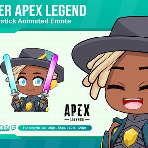 Seer Apex Legends Glow Stick Emote for Twitch Apex Animated - Etsy