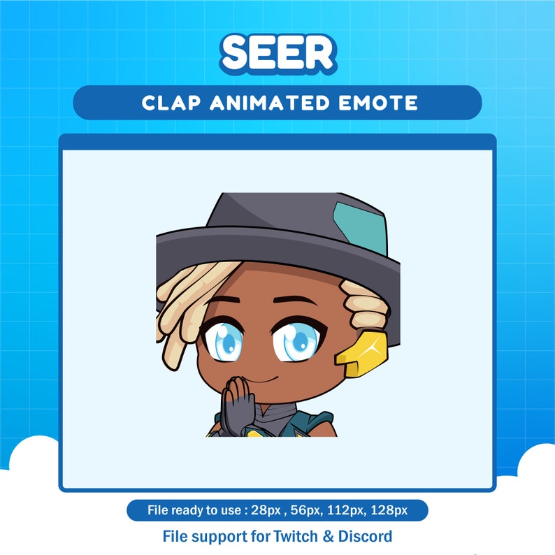 Seer Apex Legends Clap Animated Emote for Twitch | Twitch Animated ...