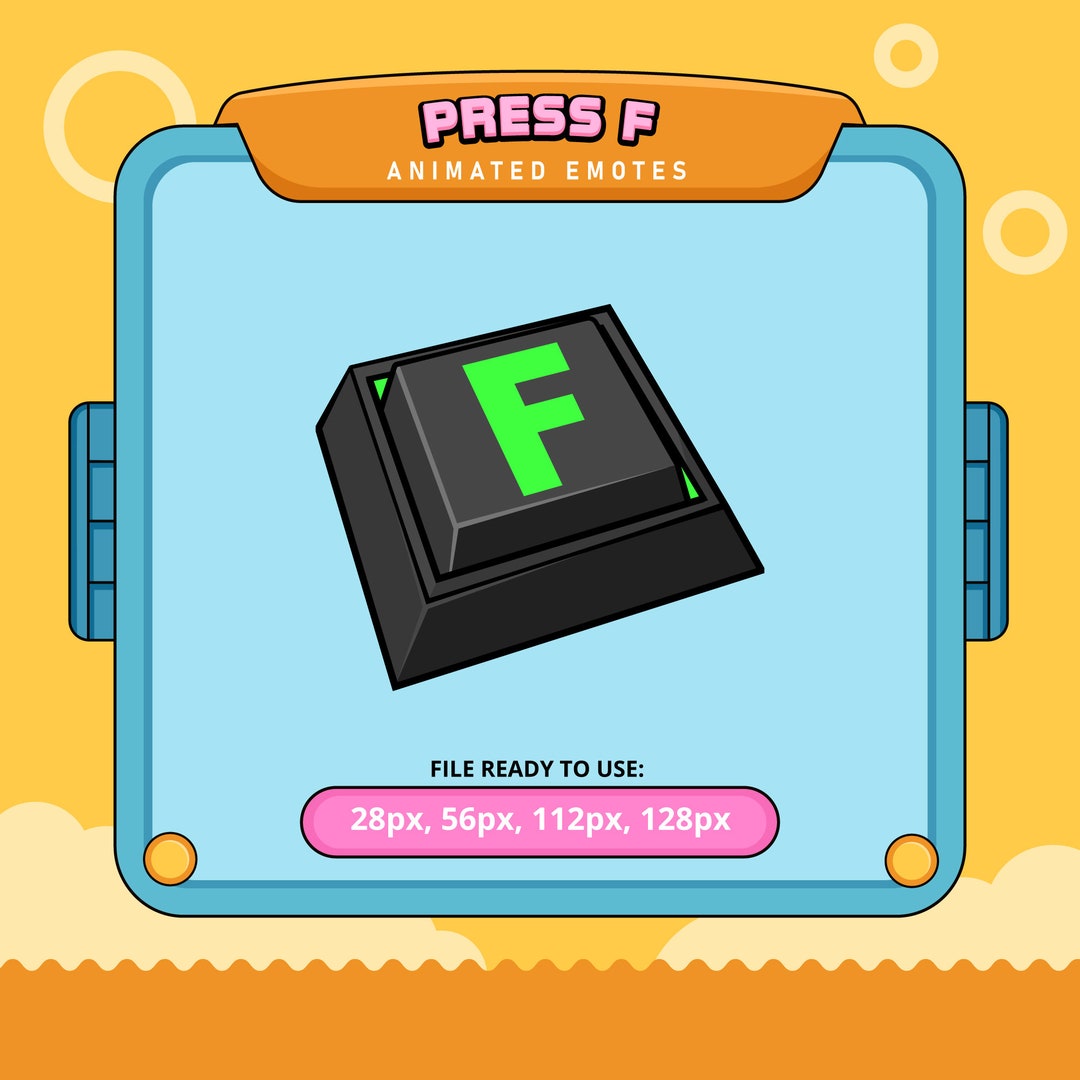 Press F Animated Emotes | Twitch Emotes | Kick Emotes | Emoji Discord ...