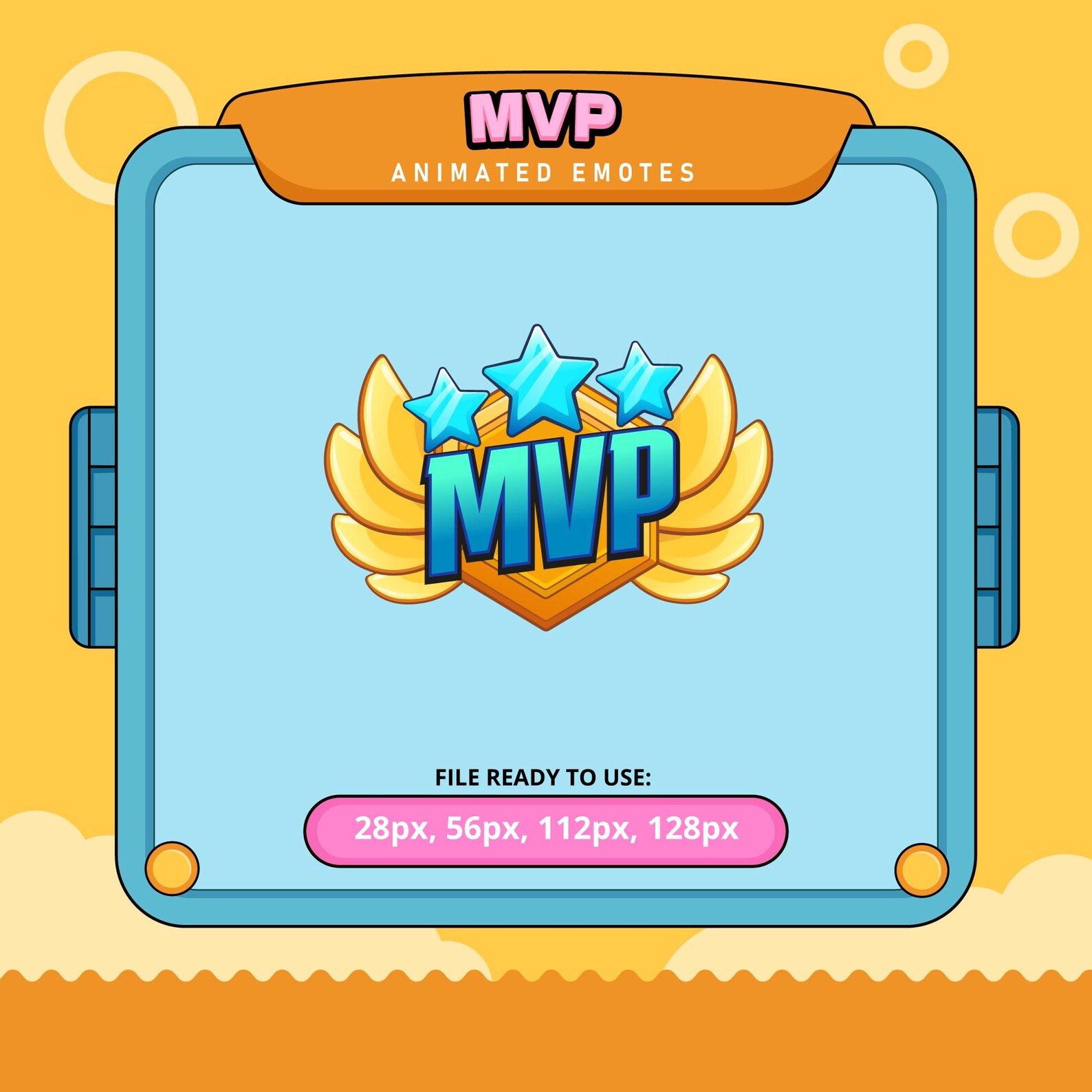 MVP Animated Emotes | Twitch Emotes | Kick Emotes | Emoji Discord - Etsy