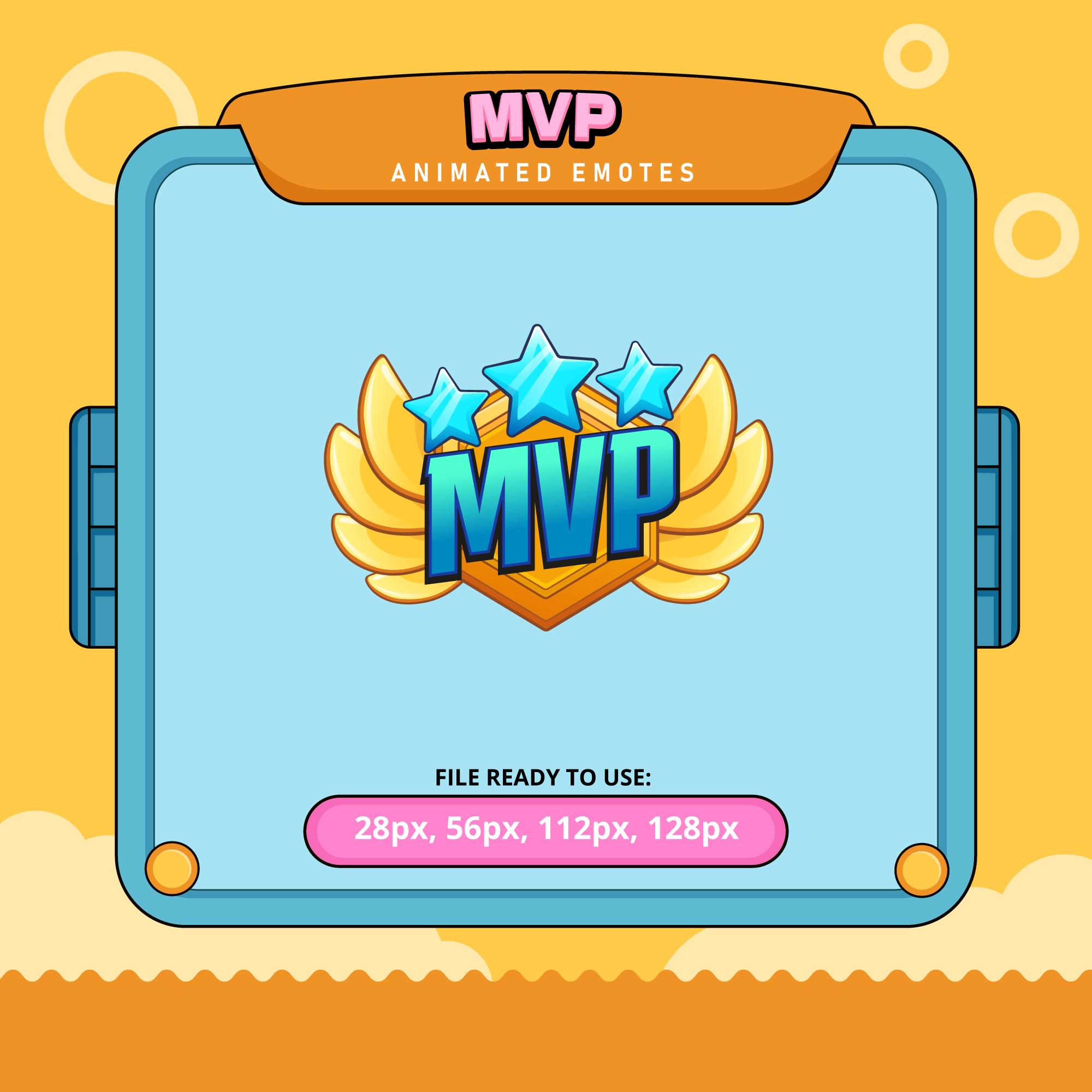 MVP Animated Emotes | Twitch Emotes | Kick Emotes | Emoji Discord - Etsy