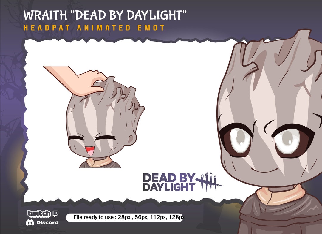 Wraith Dead by Daylight Headpat Emotes / DBD Twitch Emote - Etsy