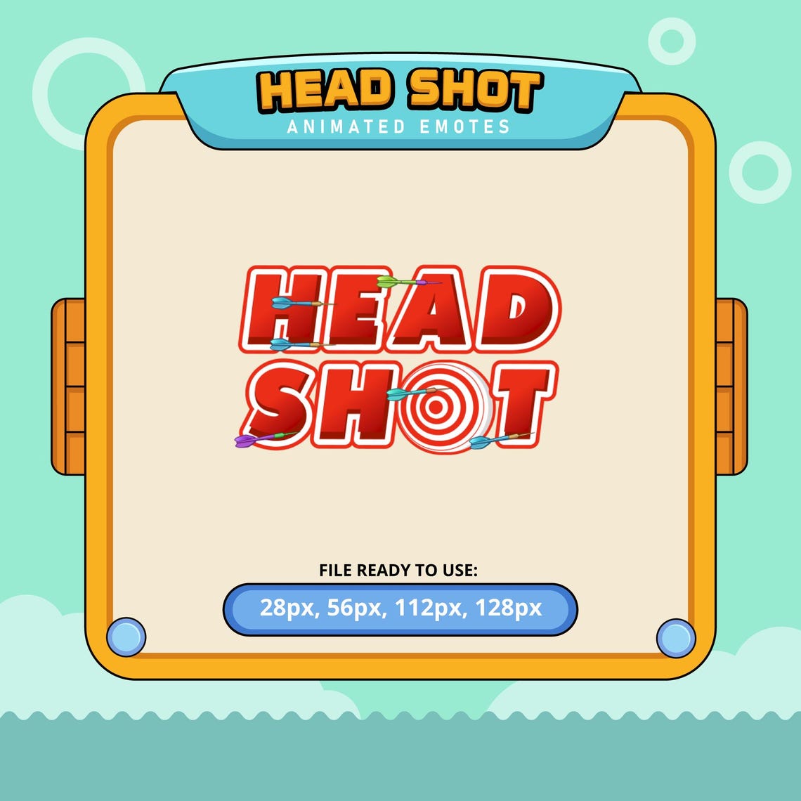Head Shot Animated Emotes | Twitch Emotes | Kick Emotes | Emoji Discord ...