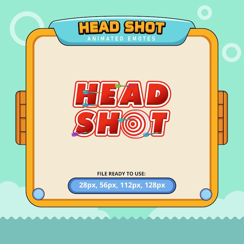 Head Shot Animated Emotes | Twitch Emotes | Kick Emotes | Emoji Discord ...