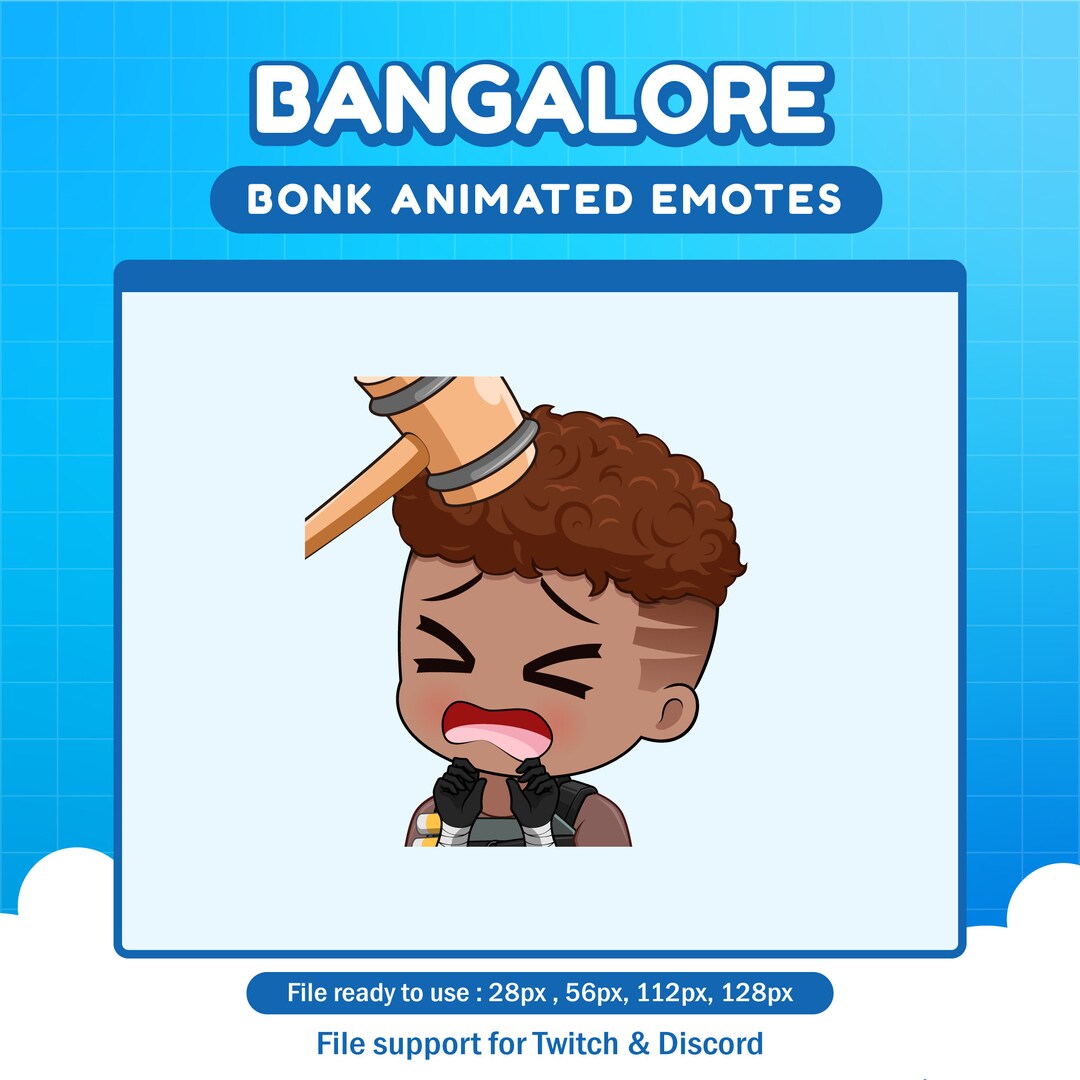 Bangalore Bonk Animated Emote for Twitch (digital Download) - Etsy
