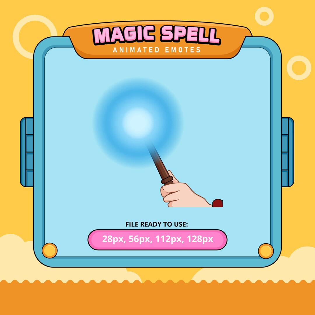 Magic Spell Animated Emotes | Twitch Emotes | Kick Emotes | Emoji ...