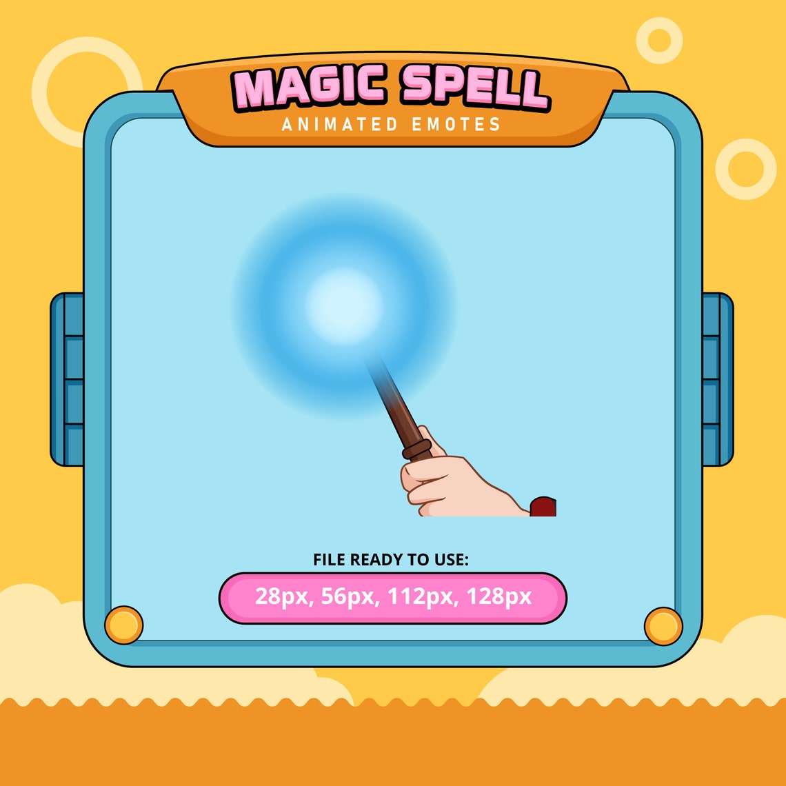Magic Spell Animated Emotes | Twitch Emotes | Kick Emotes | Emoji ...