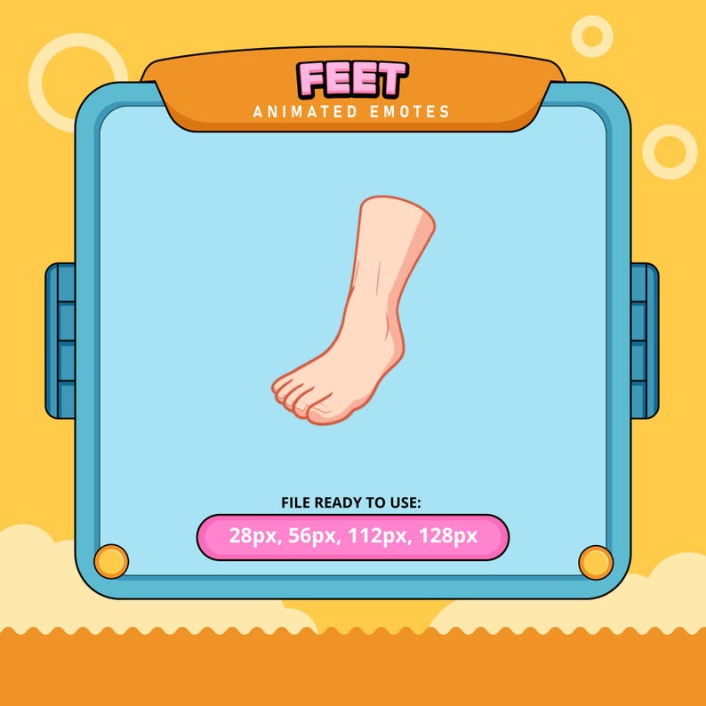 Feet Animated Emotes | Twitch Emotes | Kick Emotes | Emoji Discord ...