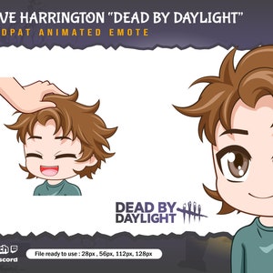 Steve Harrington Dead by Daylight Headpat Emote / DBD Twitch - Etsy